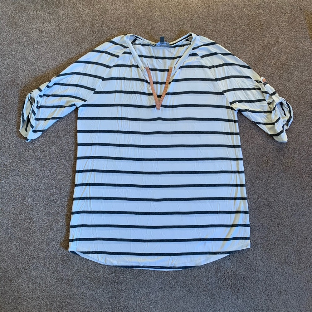 Market & Spruce Striped Top From Stitch Fix - Gem